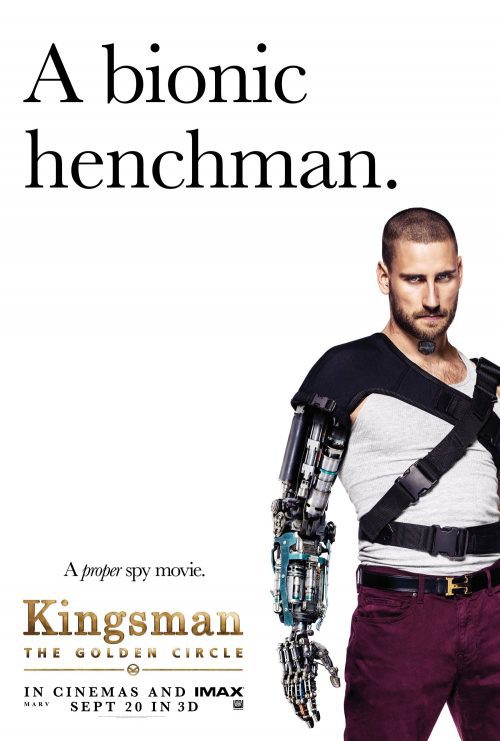 Kingsman The Golden Circle Charlie Character Banner | Confusions and ...