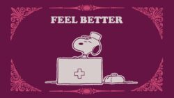 Take Care with Peanuts - Snoopy & Charlie Brown Feel Better ...