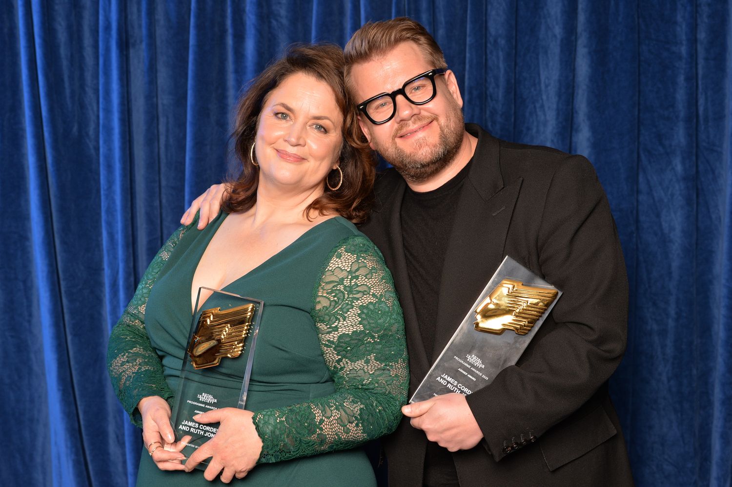 RTS Programme Awards 2025 Judges Award - James Cordon & Ruth Jones ...